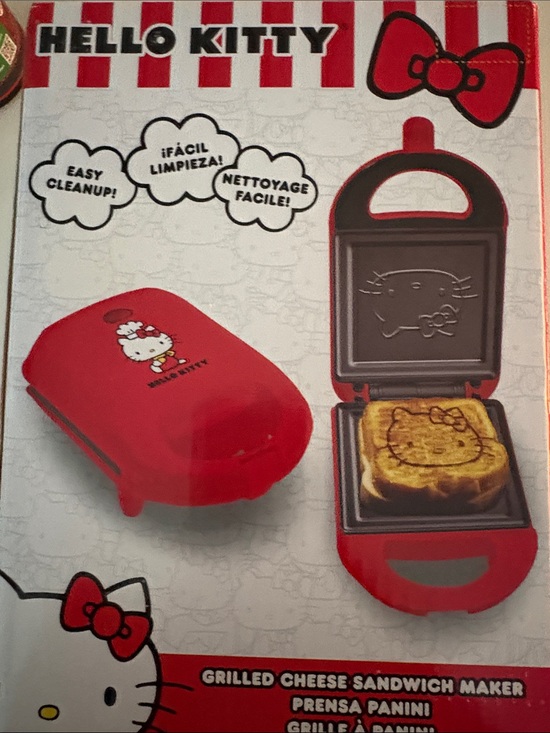 Hello Kitty | Kitchen | Hello Kitty Red Toasted Sandwich Maker With ...